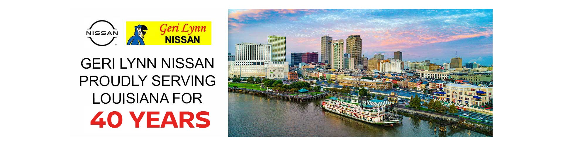 Nissan Dealership Houma, LA | New SUV Dealership | Geri Lynn Nissan